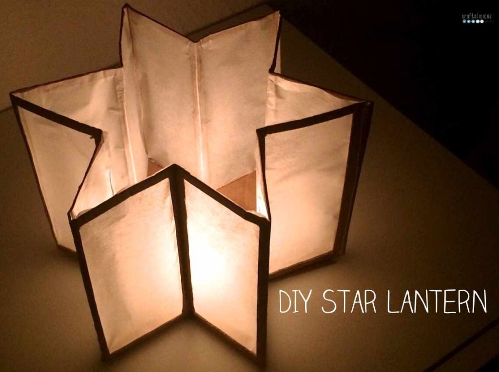 Starry Night #14 * Star Lantern * DIY Advent Calendar – craftaliciousme