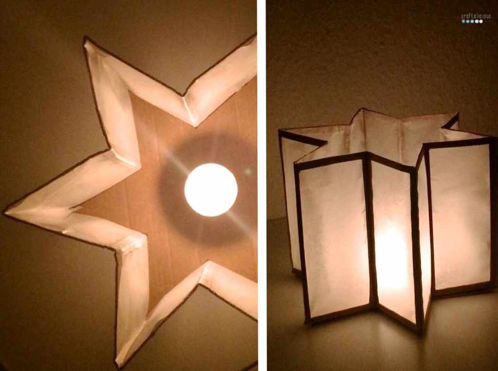 Starry Night #14 * Star Lantern * DIY Advent Calendar – craftaliciousme
